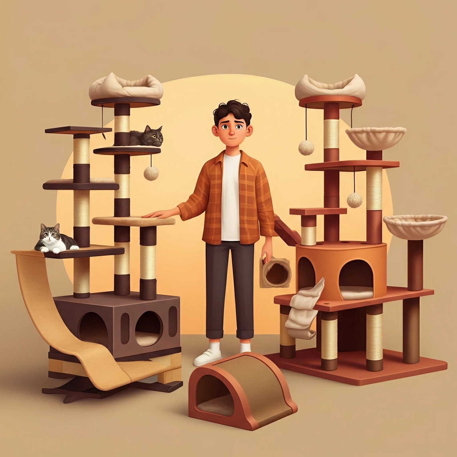 The Ultimate Guide to a Cat Tree for Large Cats: Finding the Perfect ...
